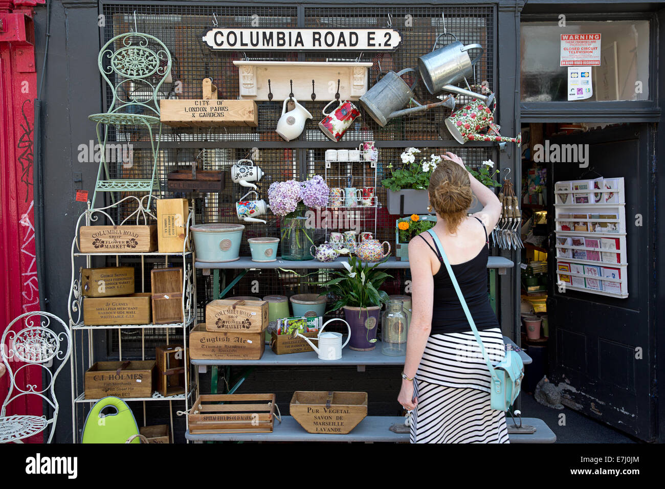 Columbia Road Flower market in London Stock Photo - Alamy
