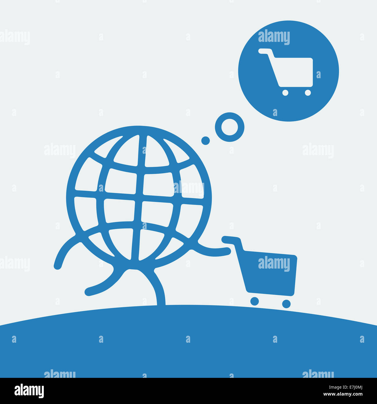 Planet is a consumer Stock Photo - Alamy