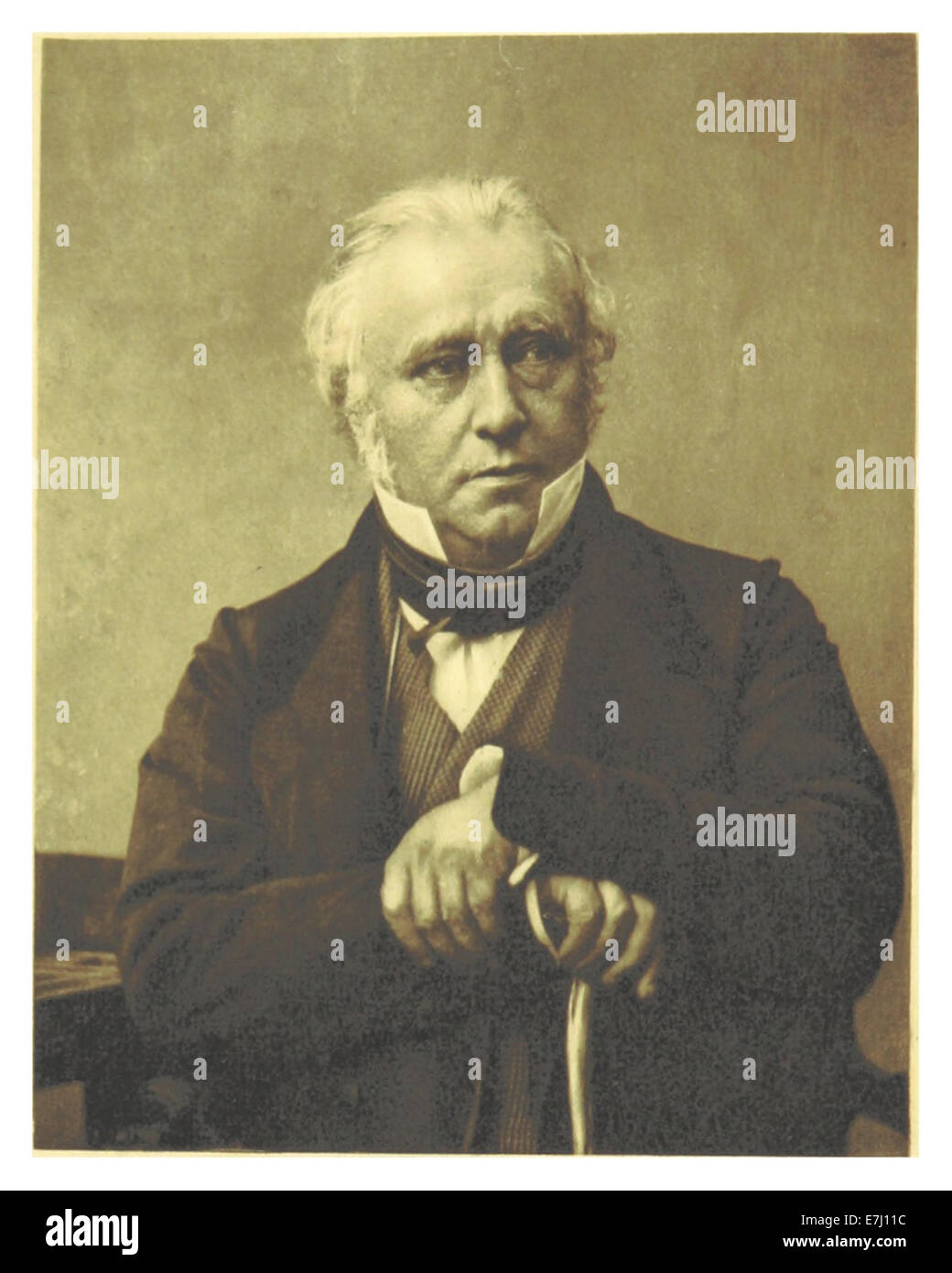 A 1898 photograph of Thomas Babington Macaulay at the age of 57. This ...