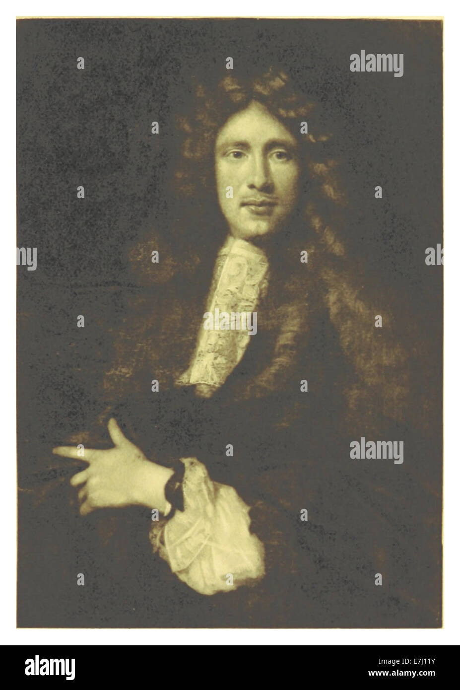 This 1898 illustration by Macaulay shows a portrait of George Savile ...