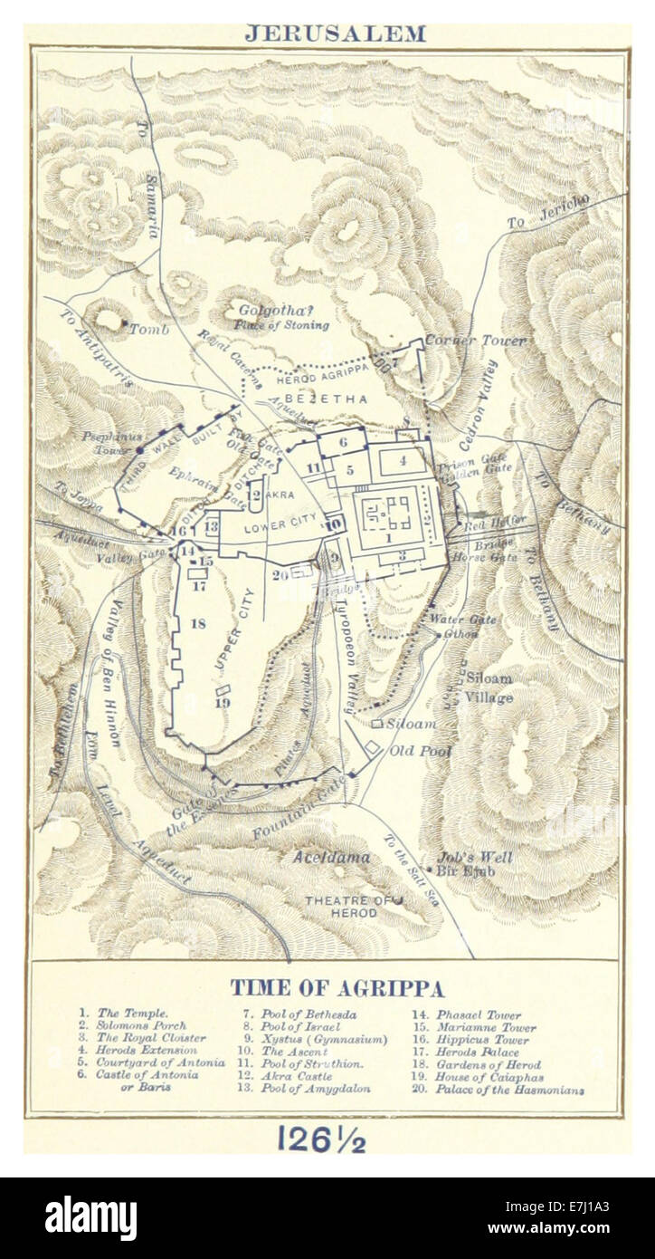 Agrippa map hi-res stock photography and images - Alamy