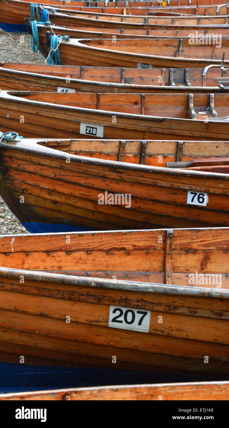 Windermere rowing boats hi-res stock photography and images - Alamy