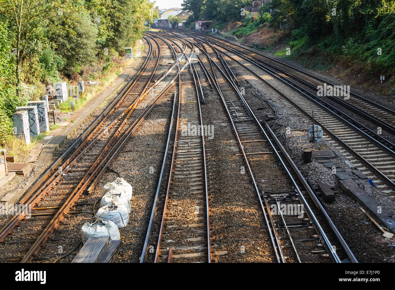 National Rail And Uk And Tracks Stock Photos & National Rail And Uk And ...