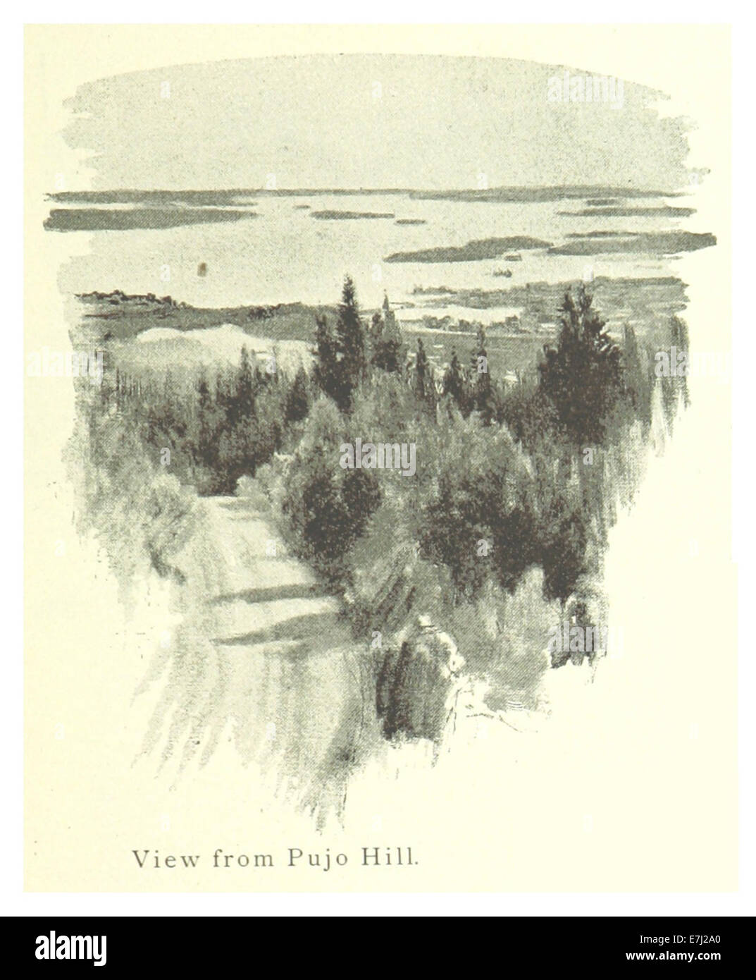 Landscape countryside view from Cut Out Stock Images & Pictures - Alamy