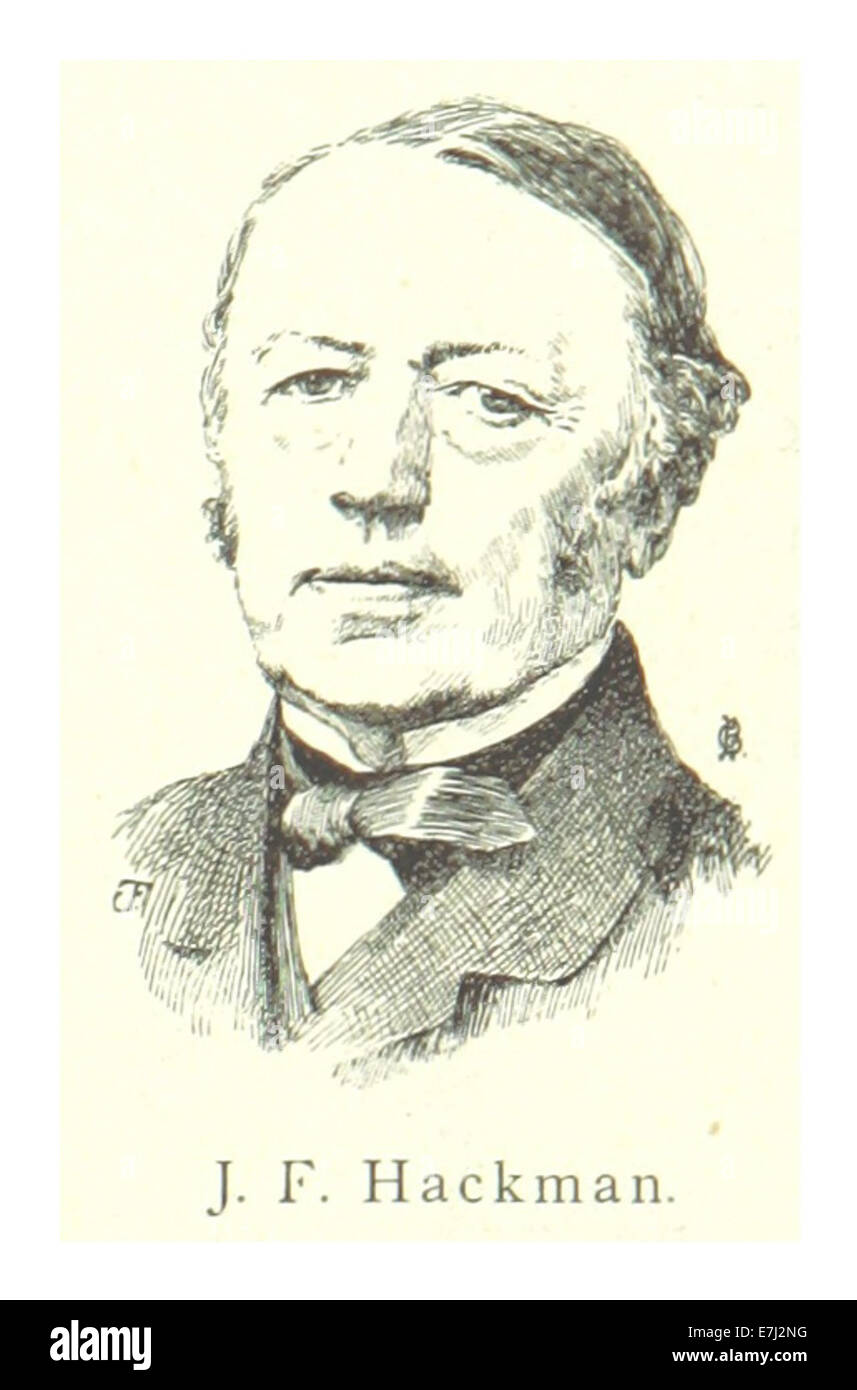 This 1894 illustration by Mechelin features J.F. Hackman, possibly a ...