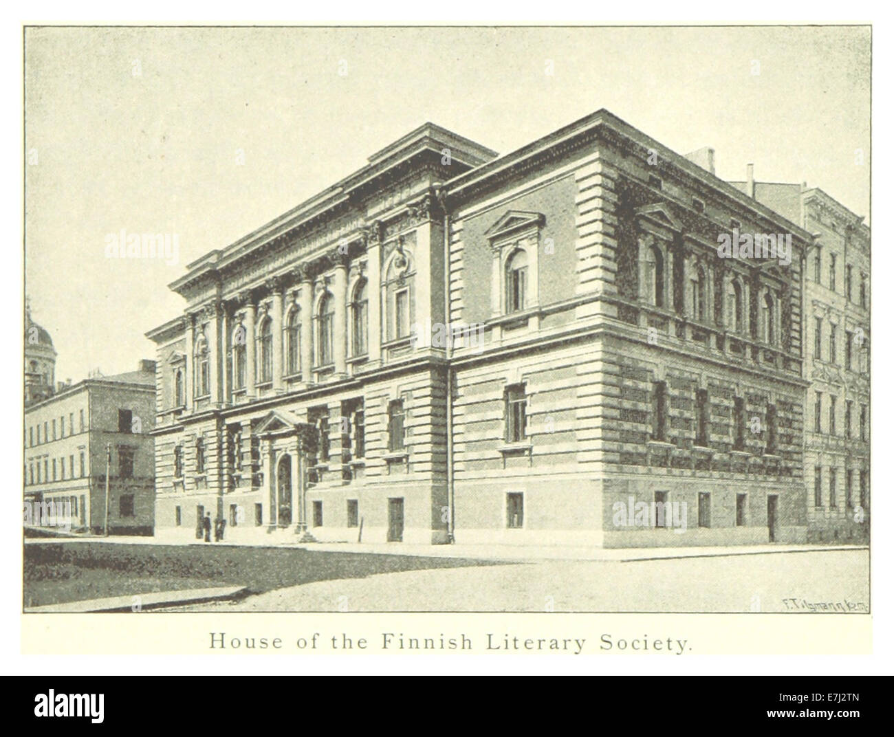 House of the finnish literary society mechelin 1894 p260 helsinki hi ...