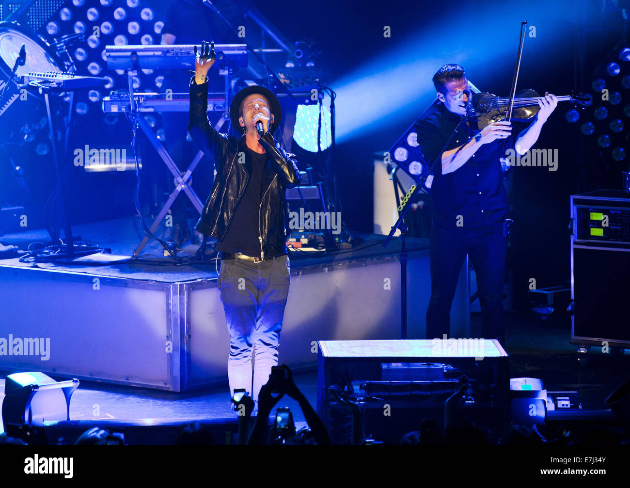 One Republic performing live in concert at the Roundhouse Featuring ...