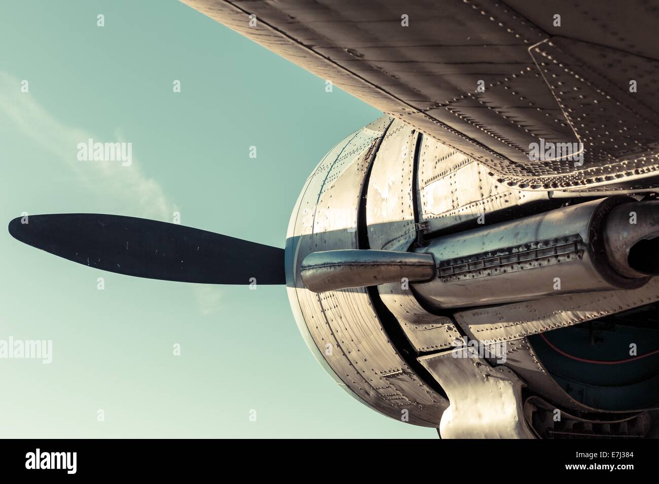 Old vintage jet engine Stock Photo - Alamy