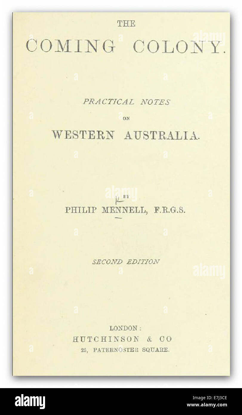 Mennell hi-res stock photography and images - Alamy