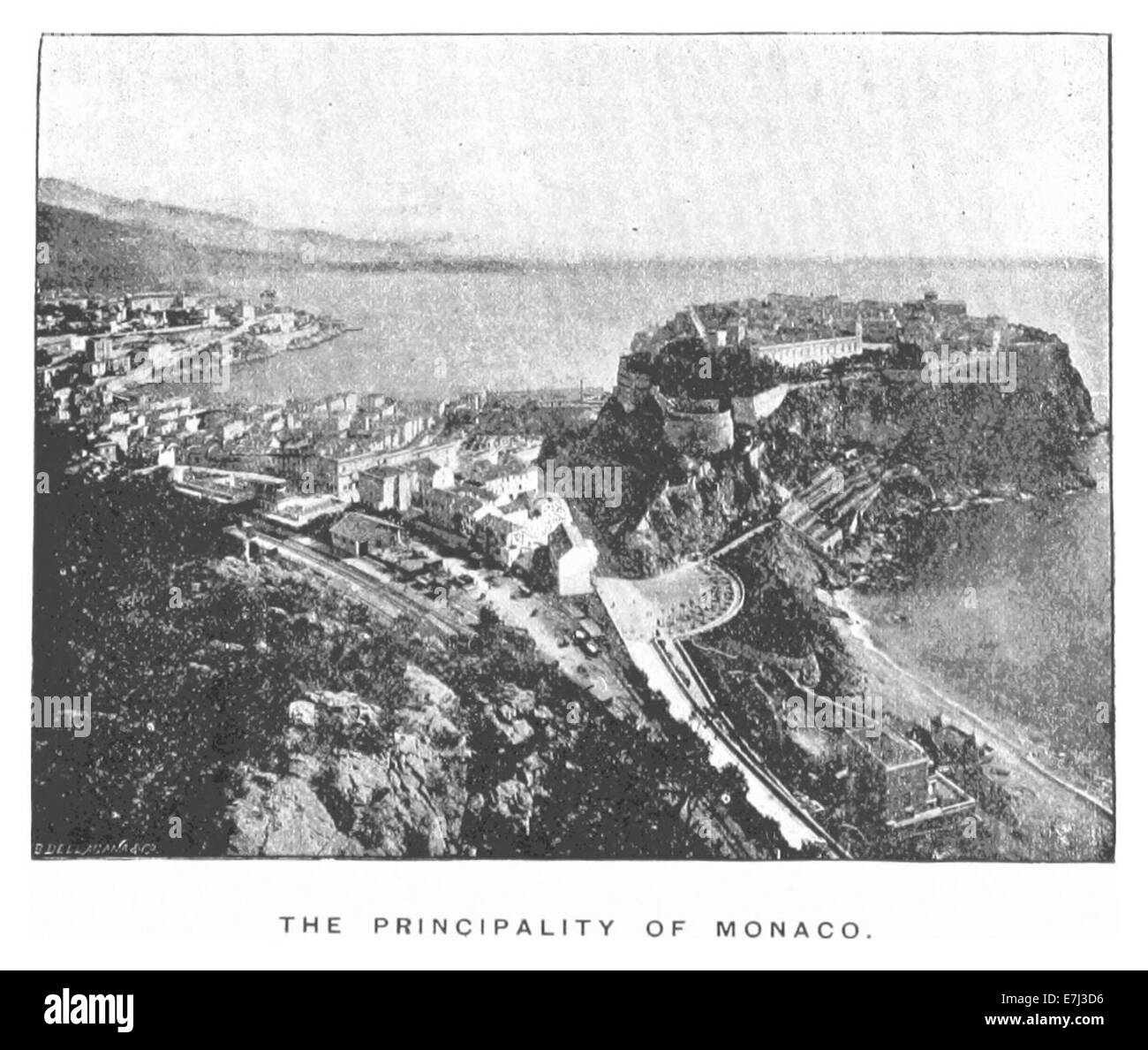 An illustration from the 1891 publication depicting the Principality of ...