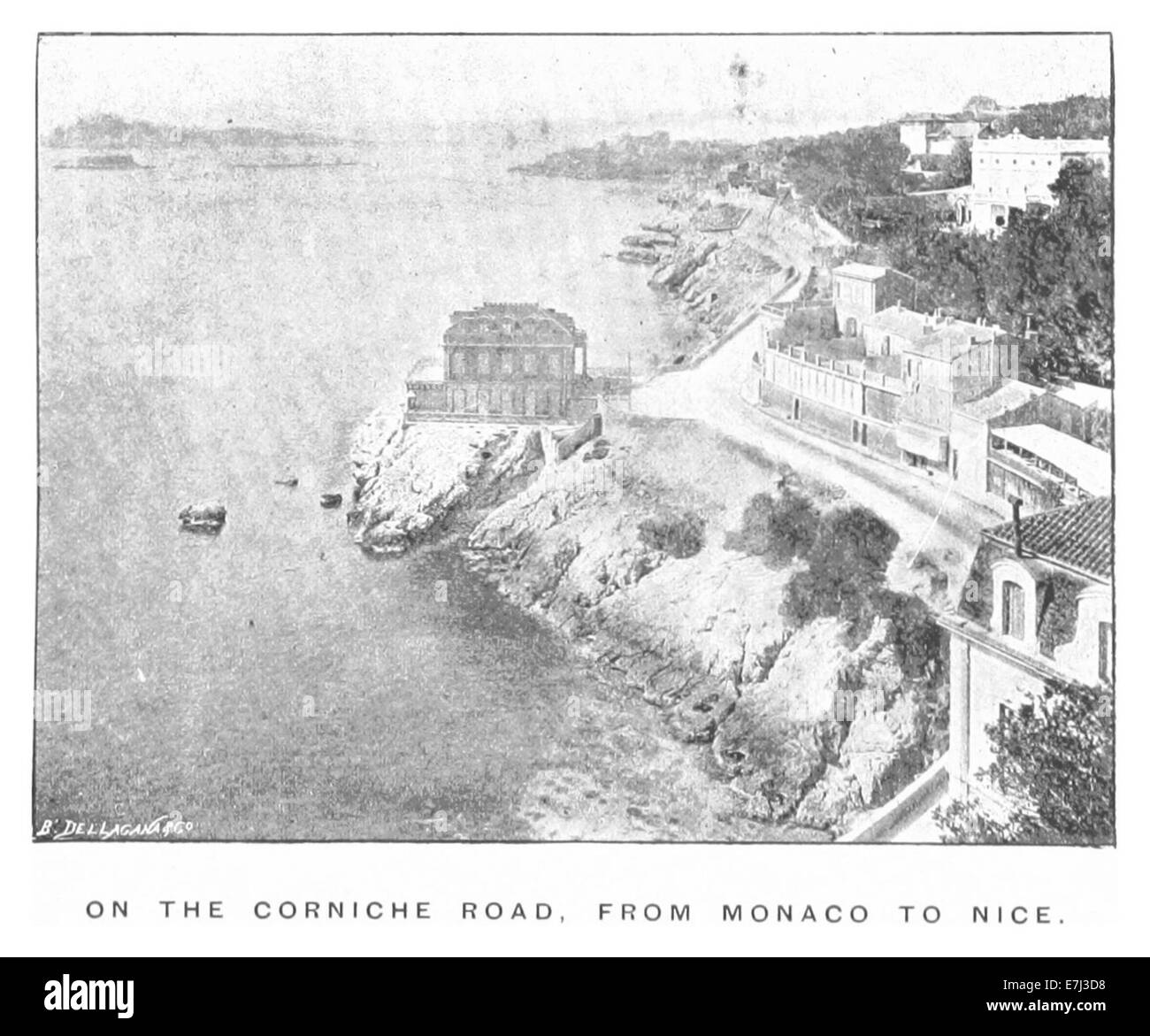 Old nice and monaco map hi-res stock photography and images - Alamy