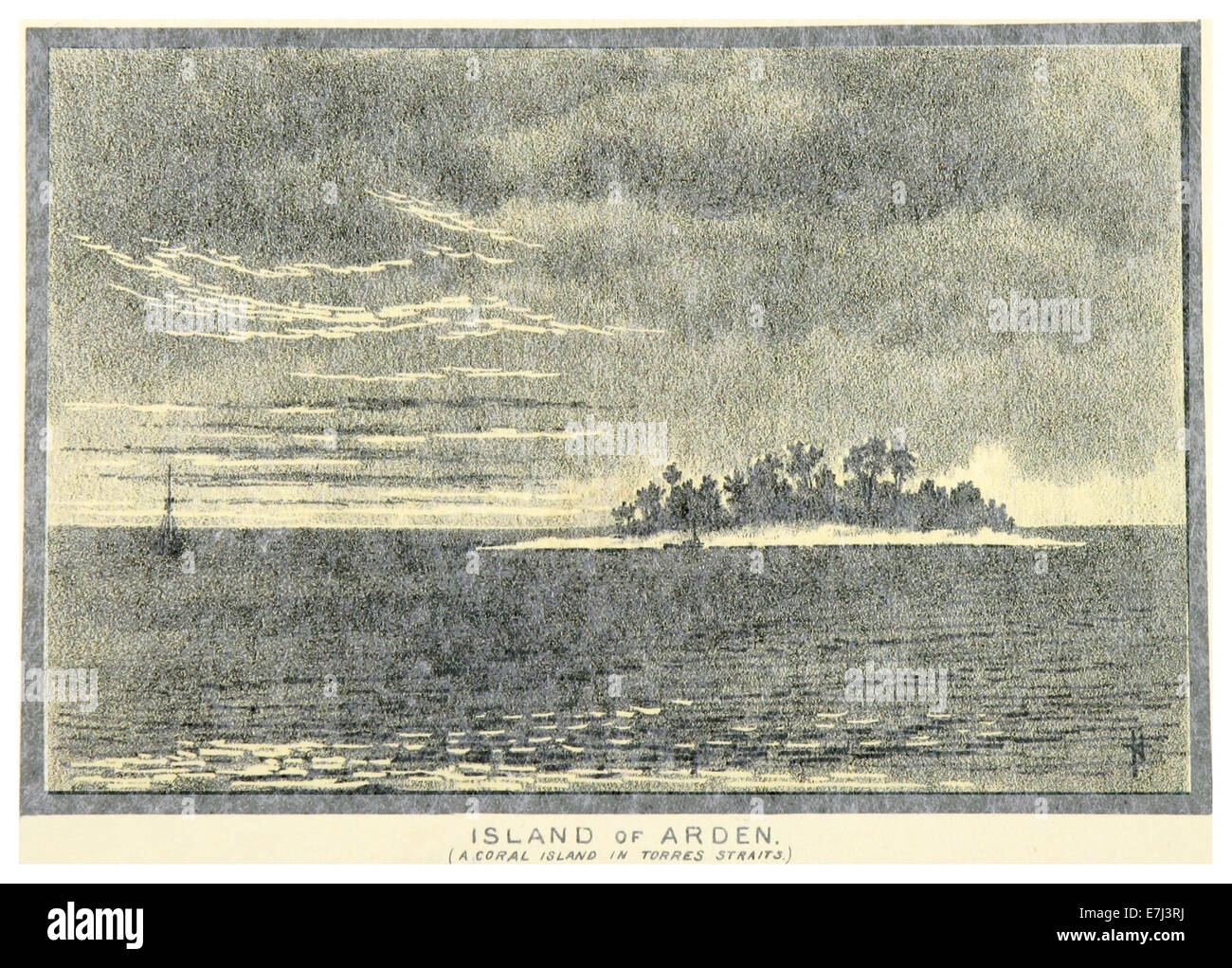 Torres strait islands map hi-res stock photography and images - Alamy