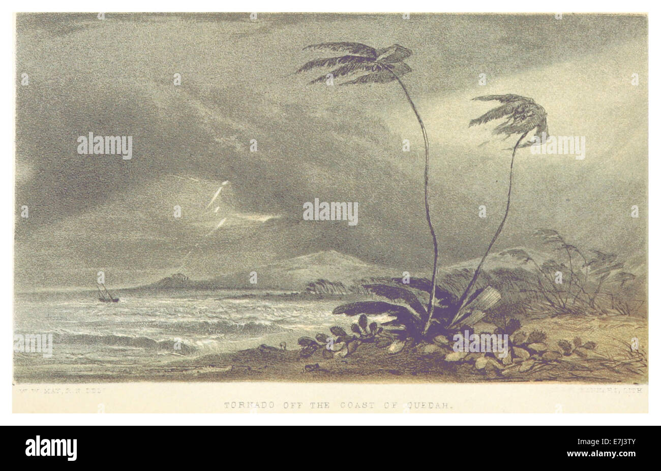 The tornado depiction hi-res stock photography and images - Alamy