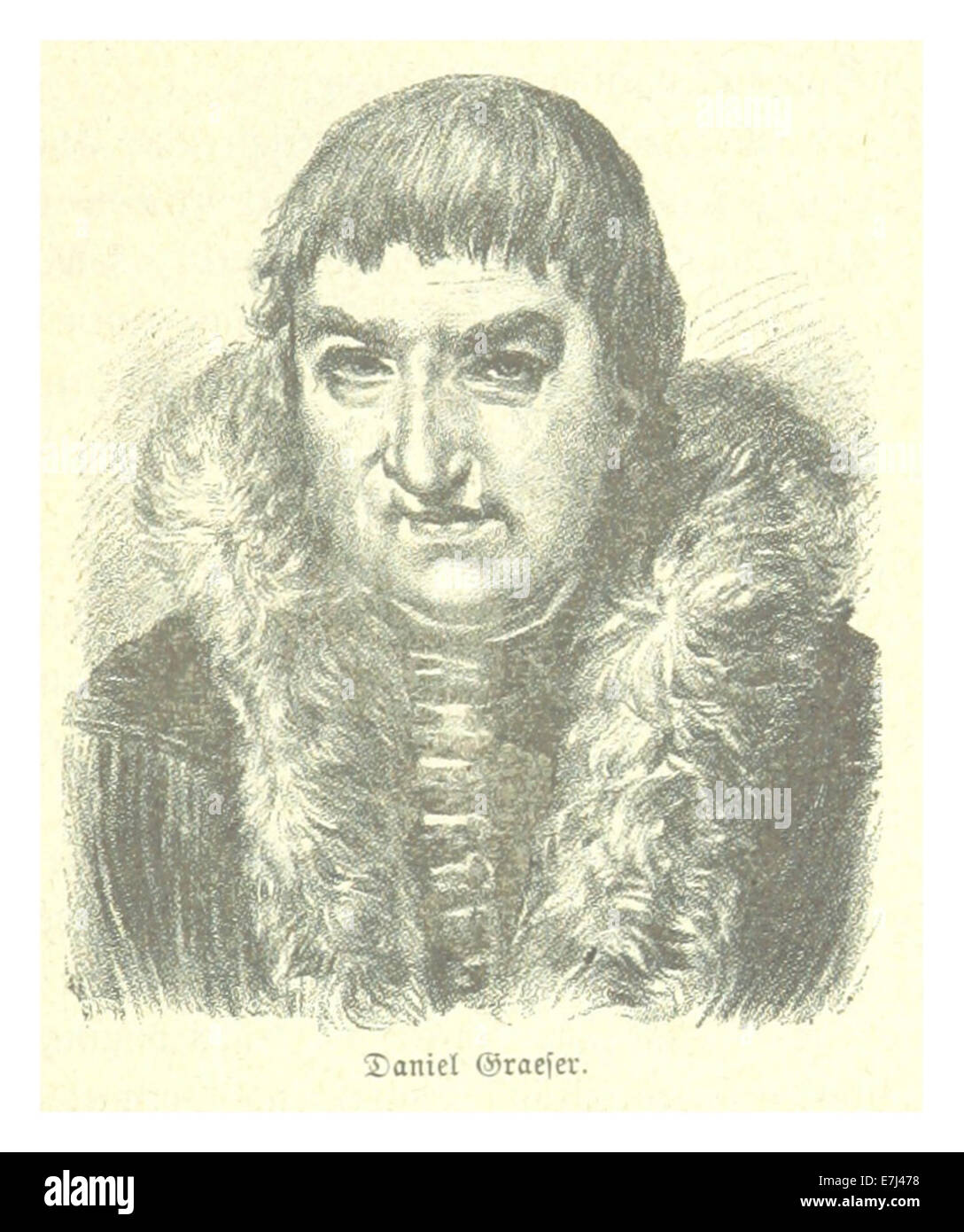 This 1881 illustration by Salzer depicts Daniel Graeser, a pastor from ...