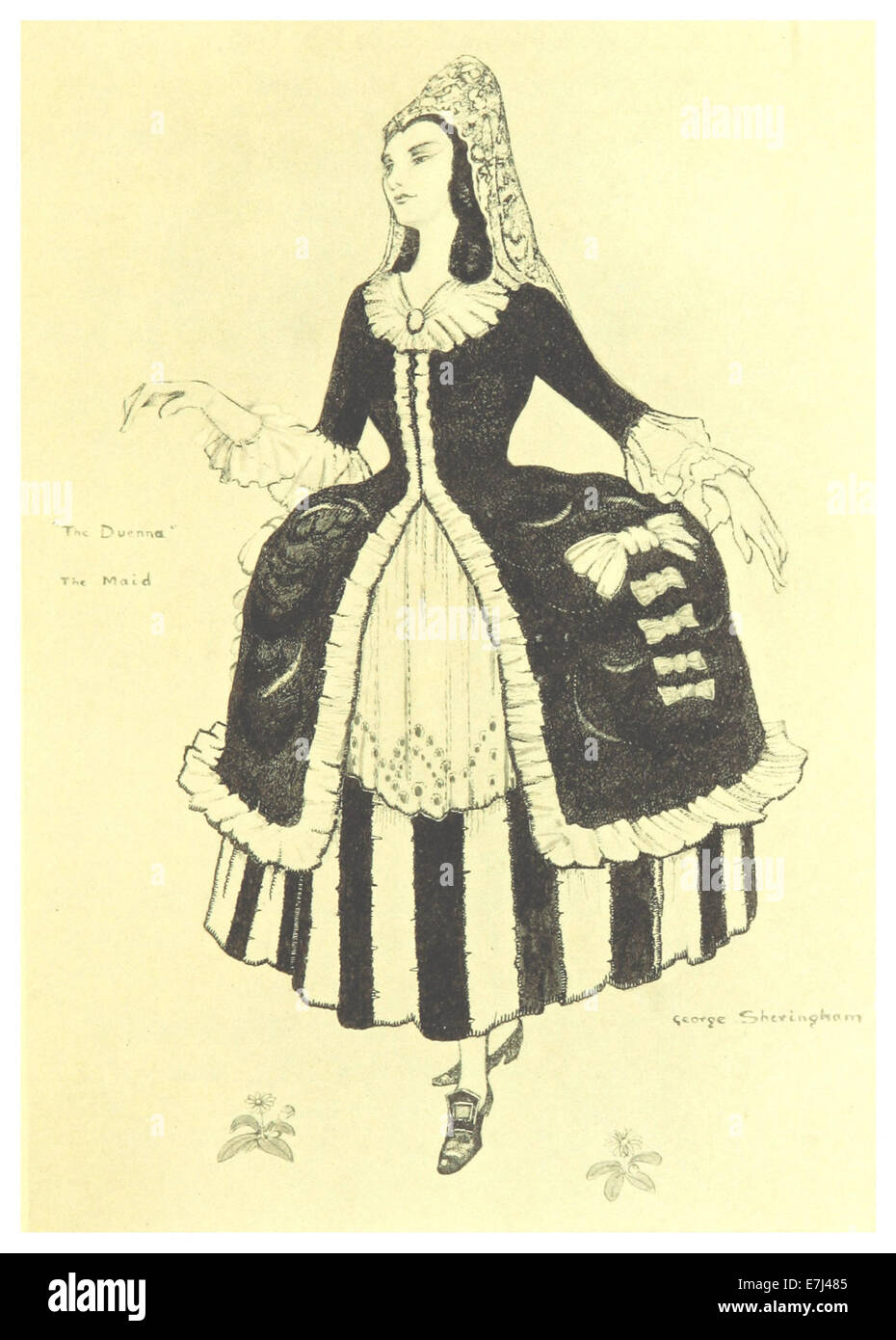 Collotype reproduction from SHERINGHAM (1925), featuring a detailed map ...