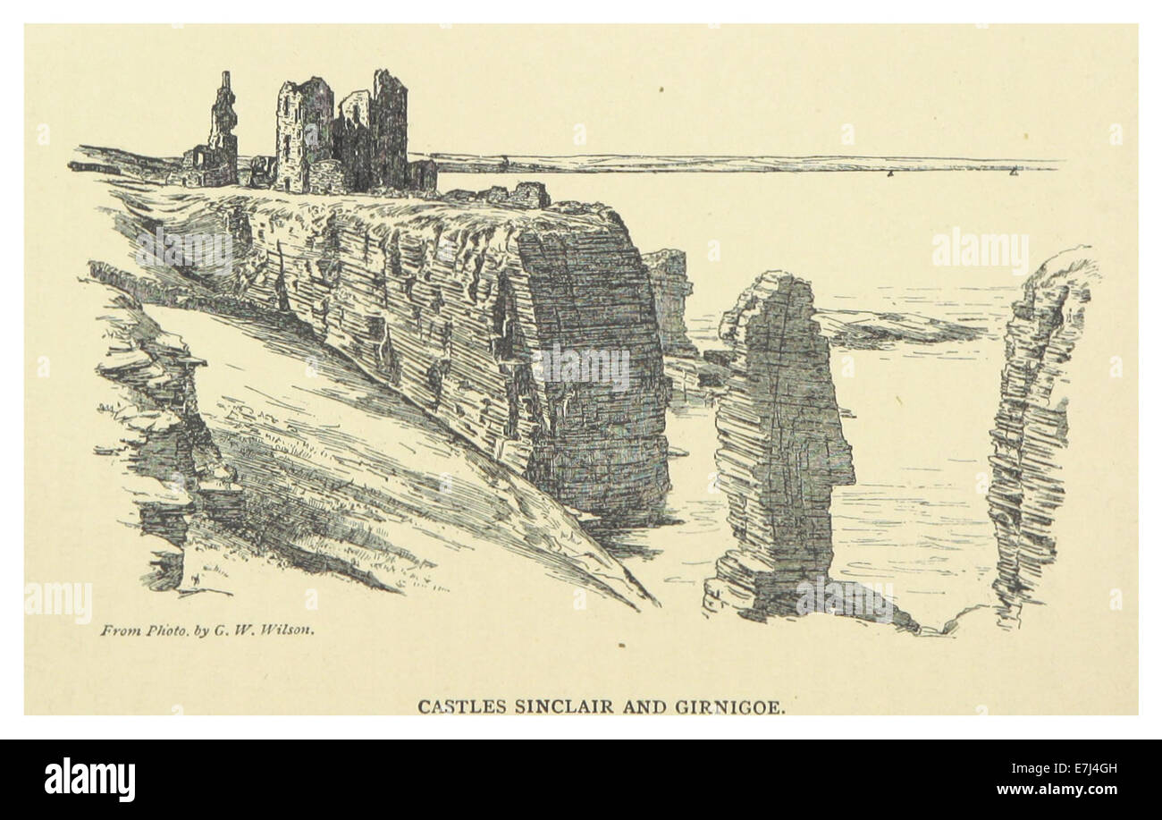 An 1890 illustration from Sinclair's book, depicting the Sinclair and ...