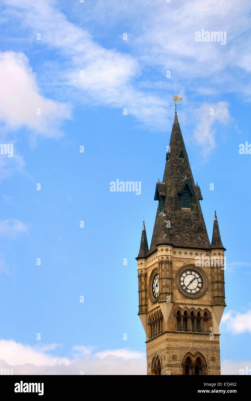 Darlington Clock Tower Stock Photo - Alamy