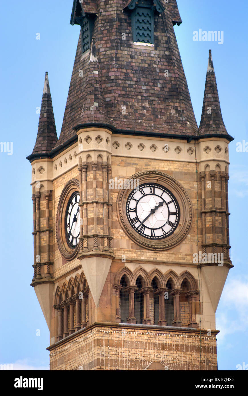 Darlington Clock Tower Stock Photo - Alamy