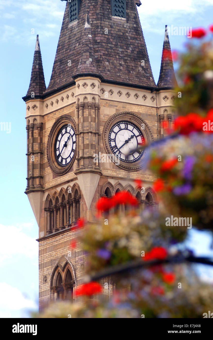 Darlington Clock Tower Stock Photo - Alamy