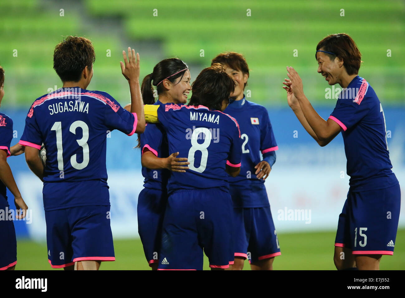 Incheon, South Korea. 18th Sep, 2014. Japan Women's team group (JPN ...