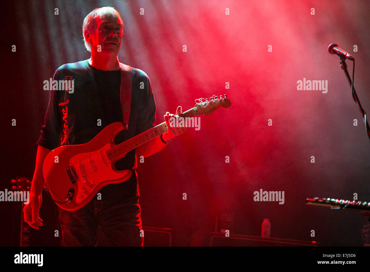 Rock band Camel performing live on stage at Aula Magna Featuring: Andy ...