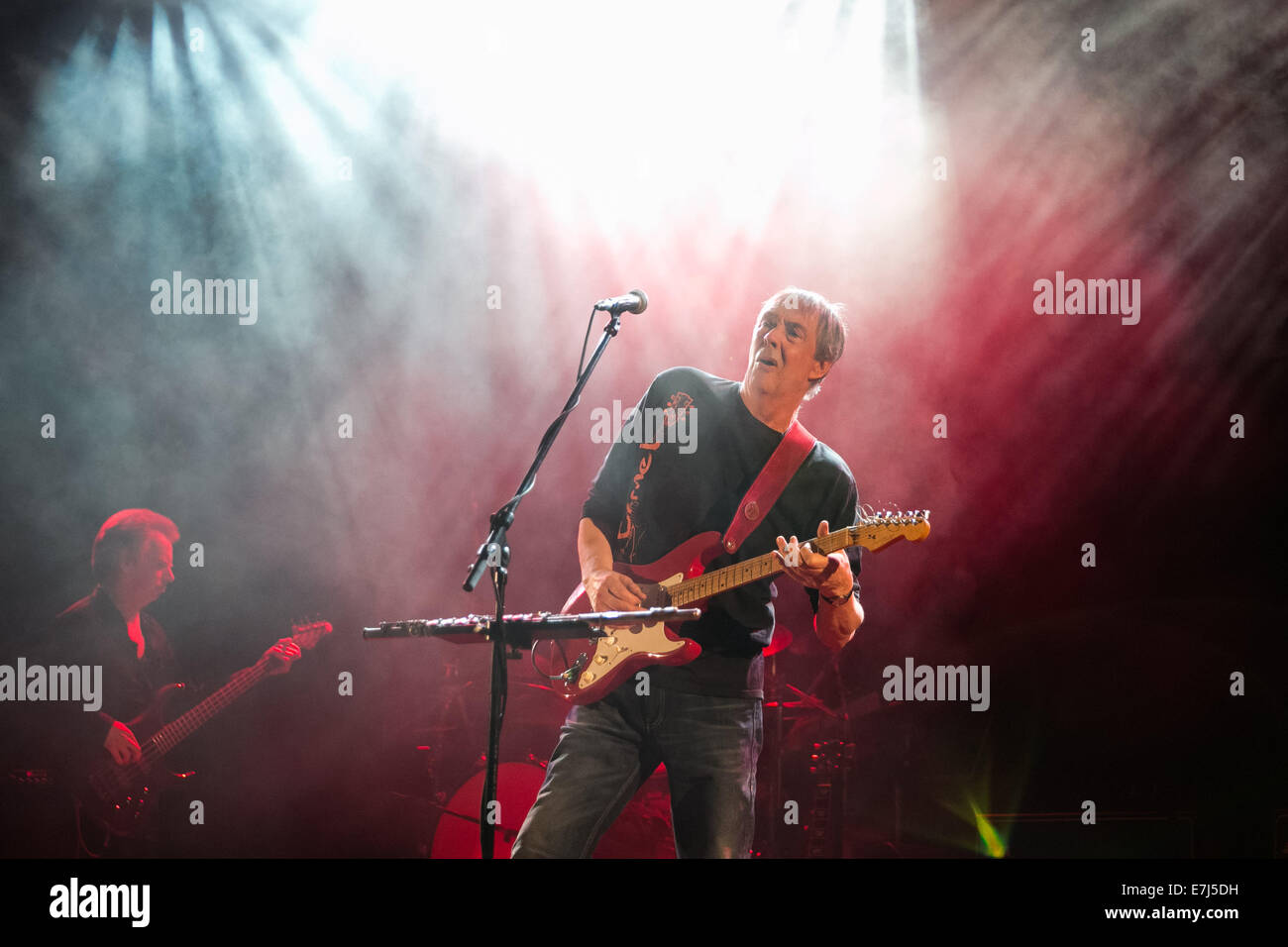 Rock band Camel performing live on stage at Aula Magna Featuring: Andy ...