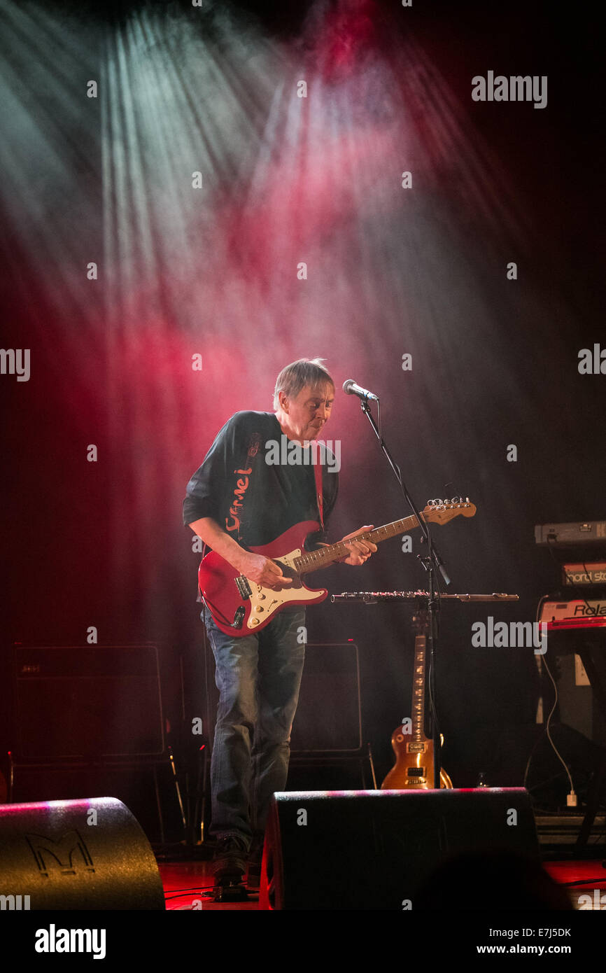 Rock band Camel performing live on stage at Aula Magna Featuring: Andy ...