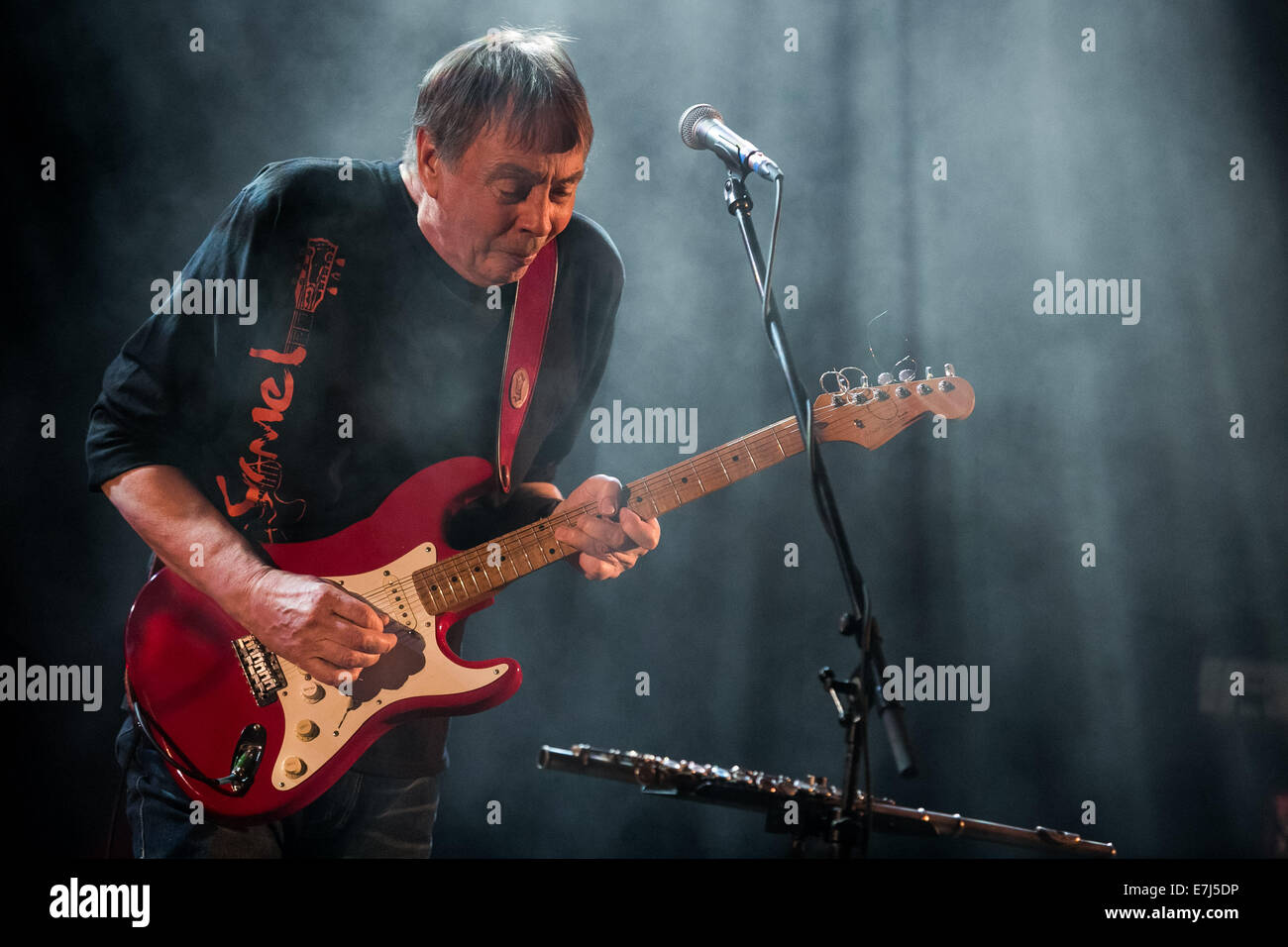 Rock band Camel performing live on stage at Aula Magna Featuring: Andy ...