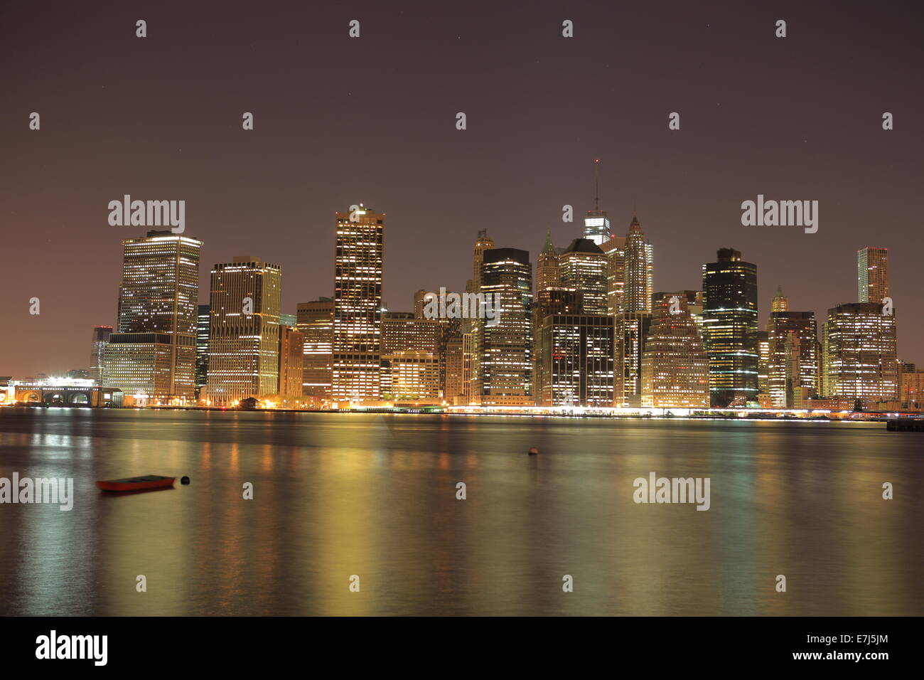 Manhattan Island, New York City, United States of America Stock Photo ...