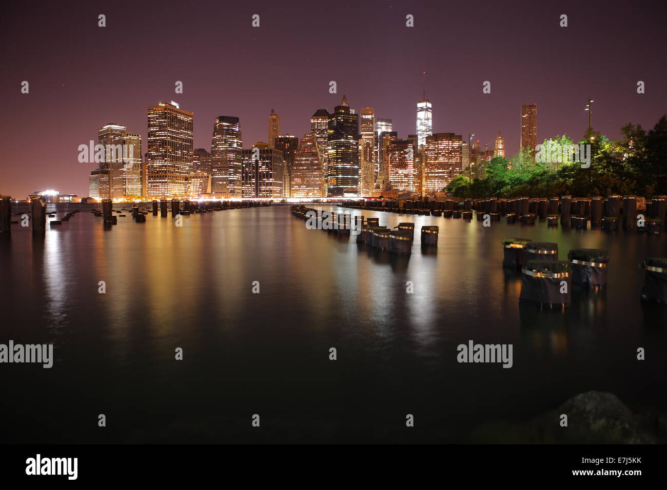 Manhattan Island, New York City, United States of America Stock Photo ...