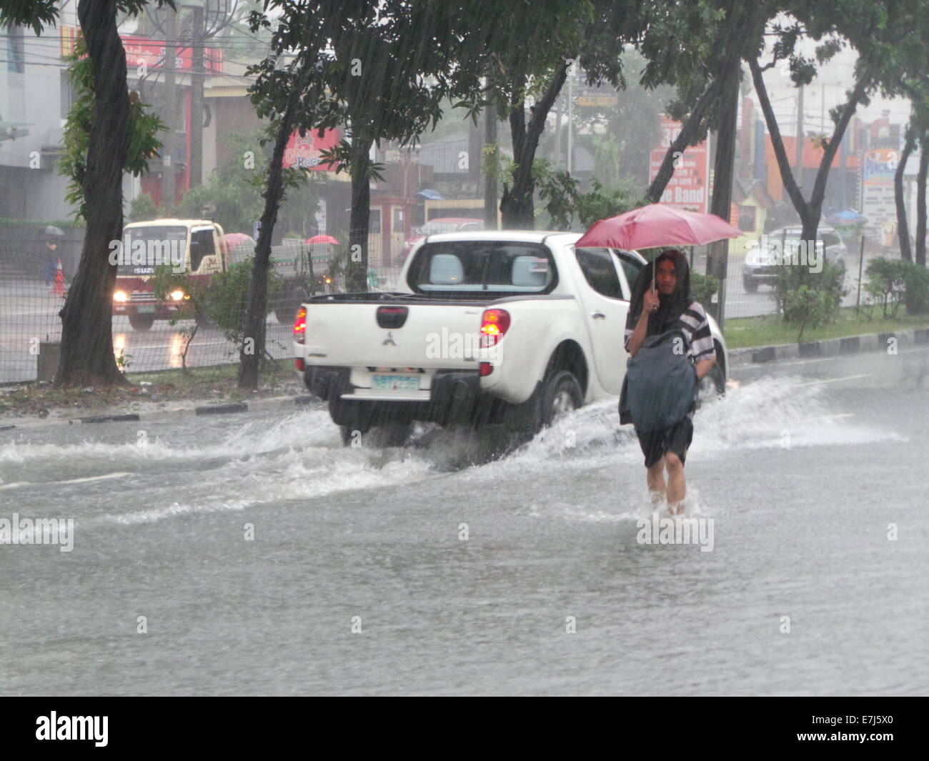 Quezon City, Philippines. 19th Sep, 2014. Typhoon Mario (international ...