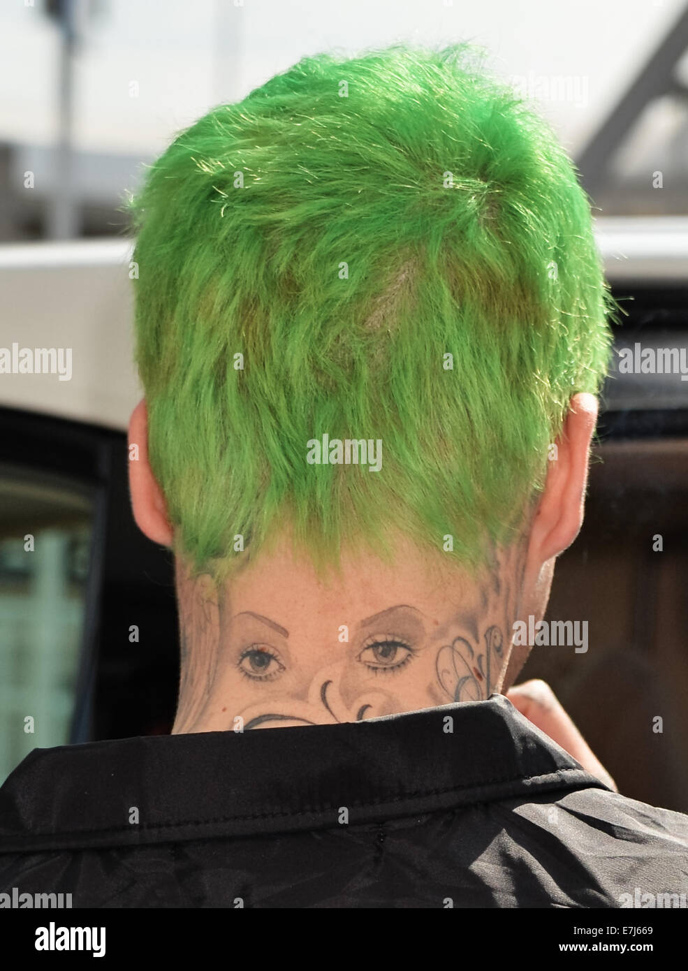Tokyo, Japan. 19th Sep, 2014. Rapper Richard Hilfiger arrives at Narita ...