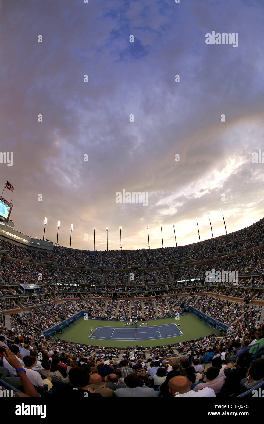 Arthur ashe stadium view hi-res stock photography and images - Alamy