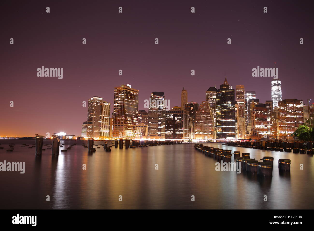 Manhattan Island, New York City, United States of America Stock Photo ...