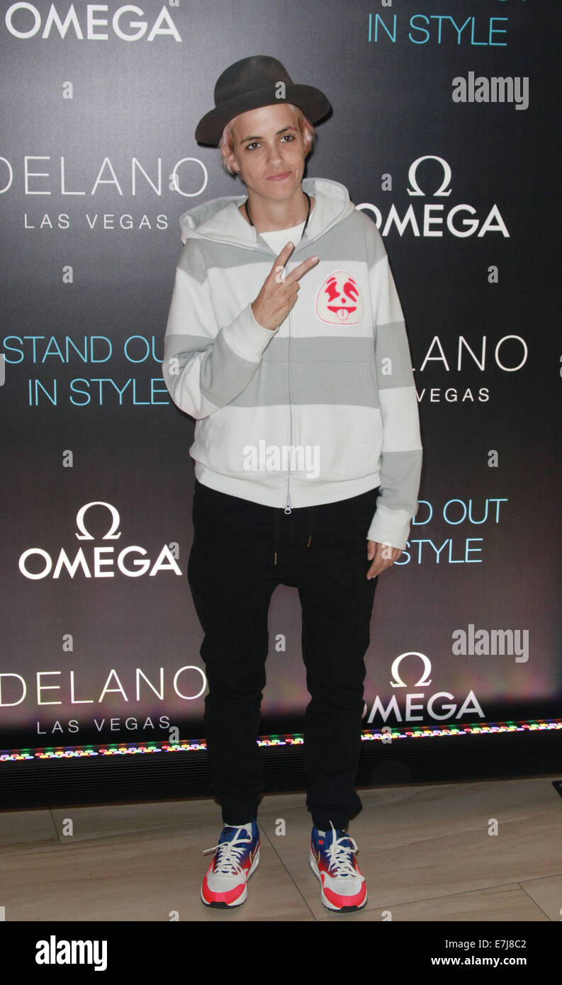Las Vegas, Nevada, USA. 18th Sep, 2014. DJ Samantha Ronson attends the ...