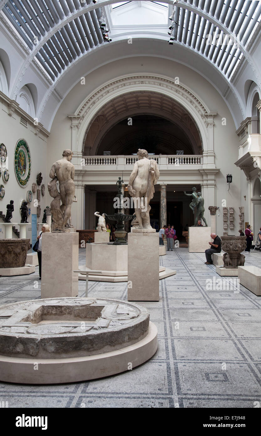 The Paul and Jill Ruddock Gallery at V&A in London UK Stock Photo - Alamy