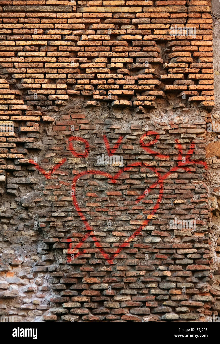 Rustic brick texture hi-res stock photography and images - Alamy