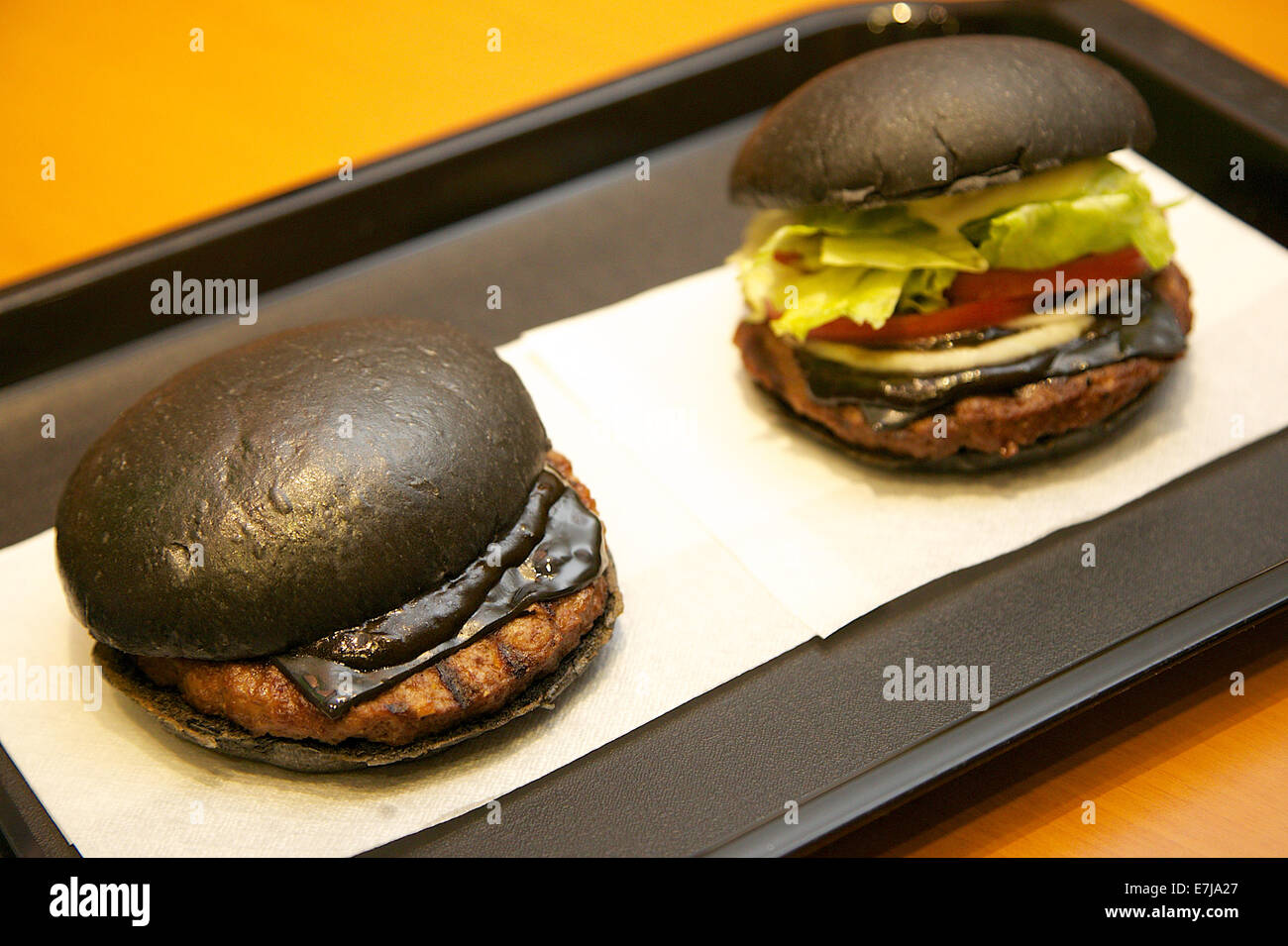 Tokyo, Japan. 19th Sep, 2014. Burger King launches to its menu two ...
