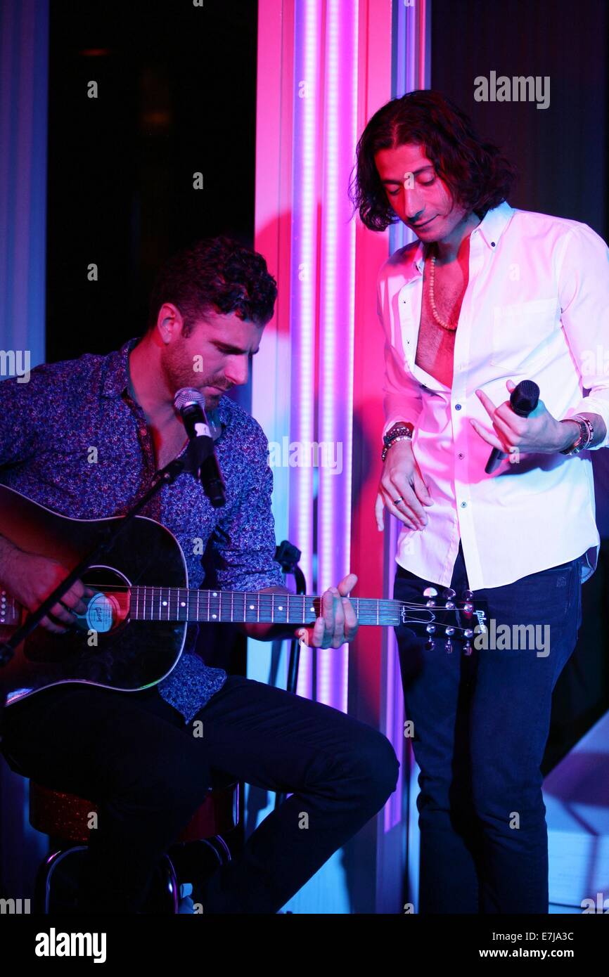 Las Vegas, NV, USA. 18th Sep, 2014. Mark Pellizzer, Nasri Atweh of the ...