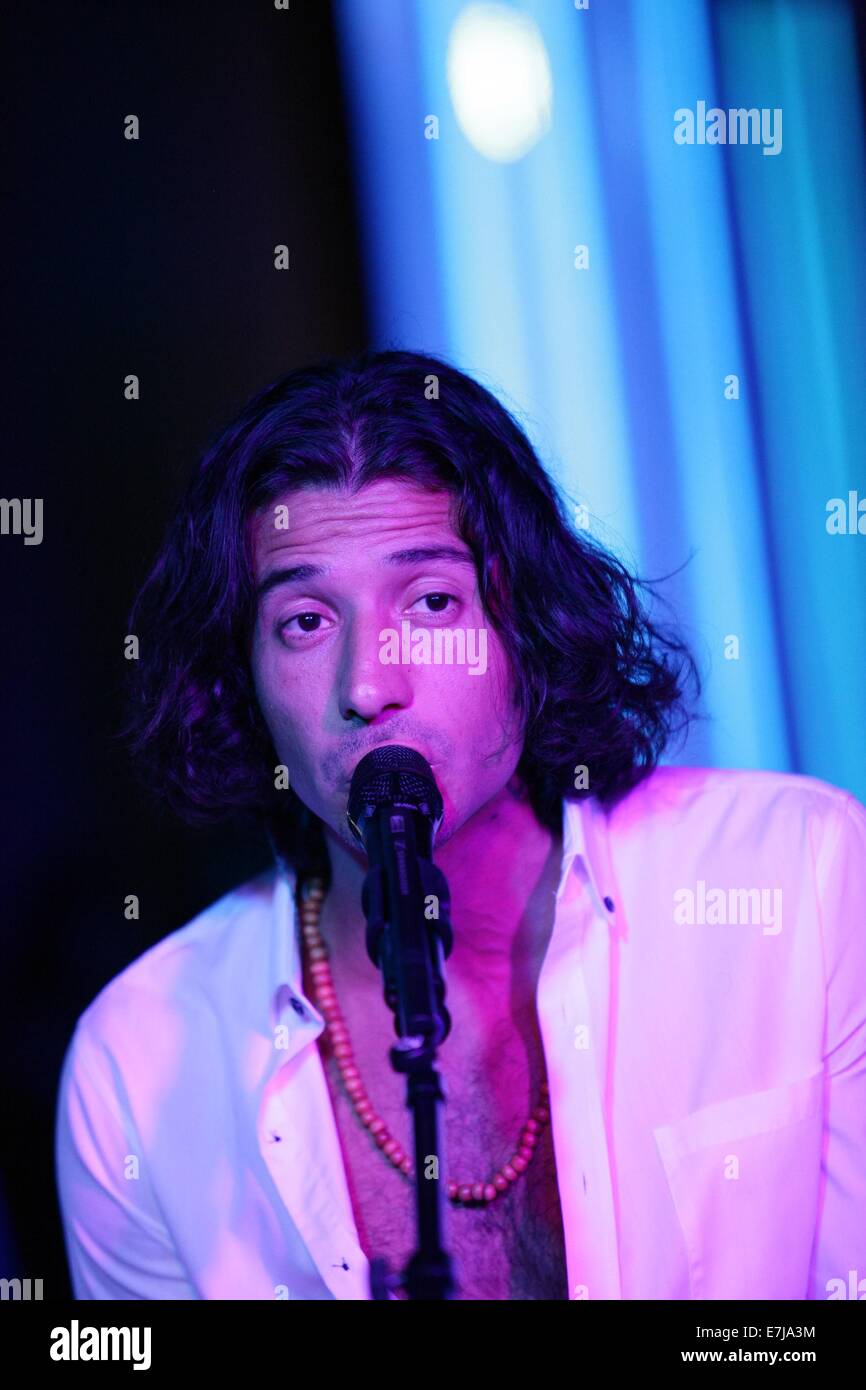 Las Vegas, NV, USA. 18th Sep, 2014. Nasri Atweh of the band Magic! at ...