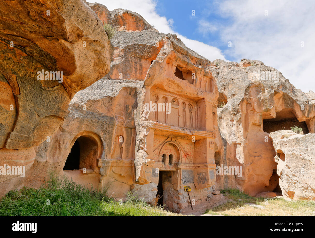 Açıksaray or Open Palace monastery, Gülşehir, Nevşehir Province ...