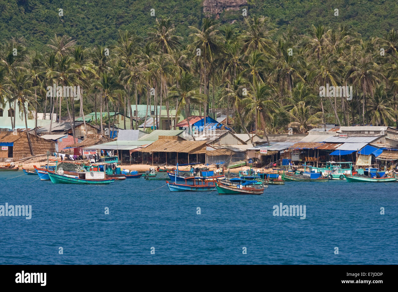 Asia, outside, boat, boats, outside, fishing boat, harbour, port, sea ...