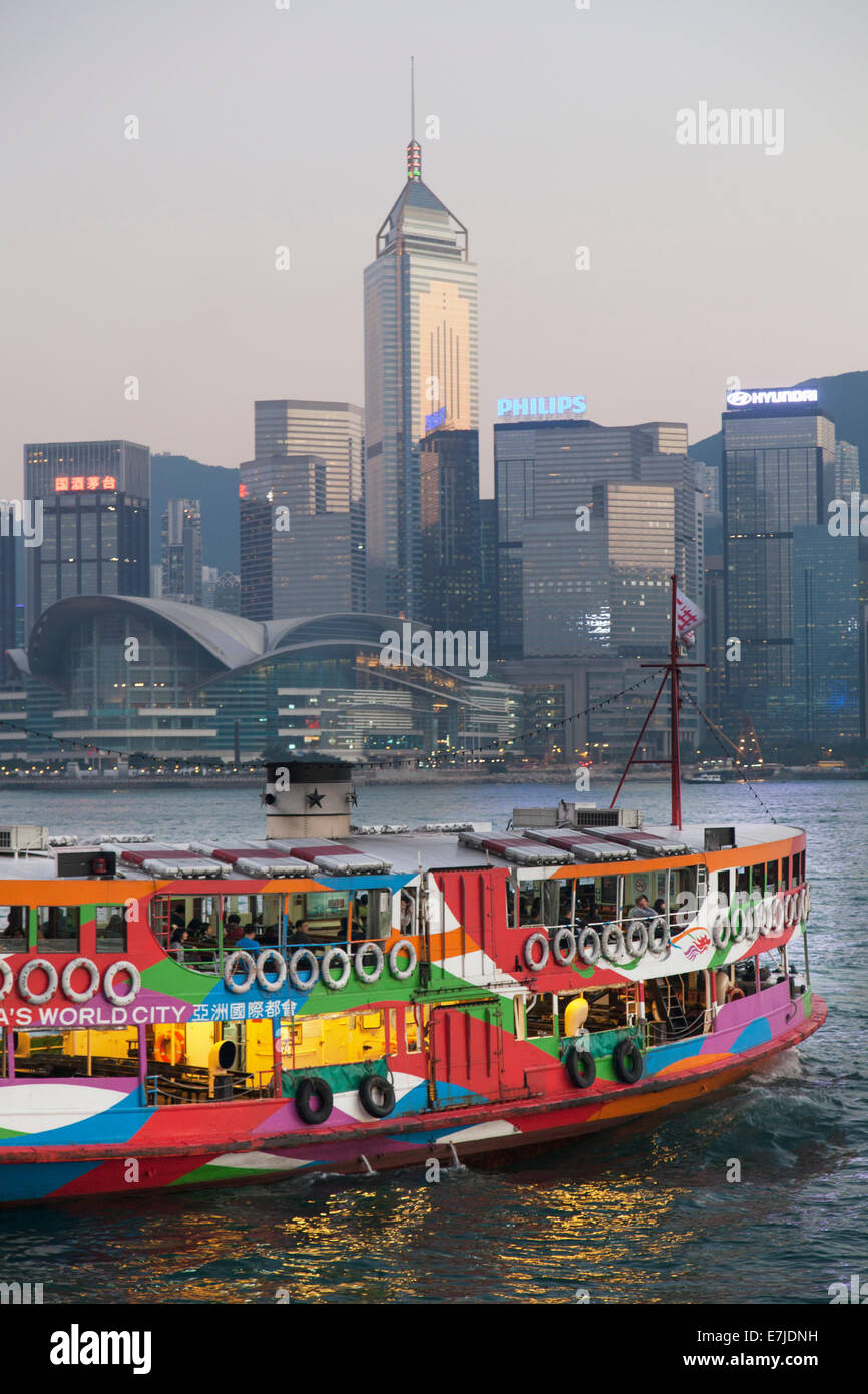 Asia, China, Hong Kong, Hongkong, Star Ferry, Ferry, Boat, Boats, ship ...