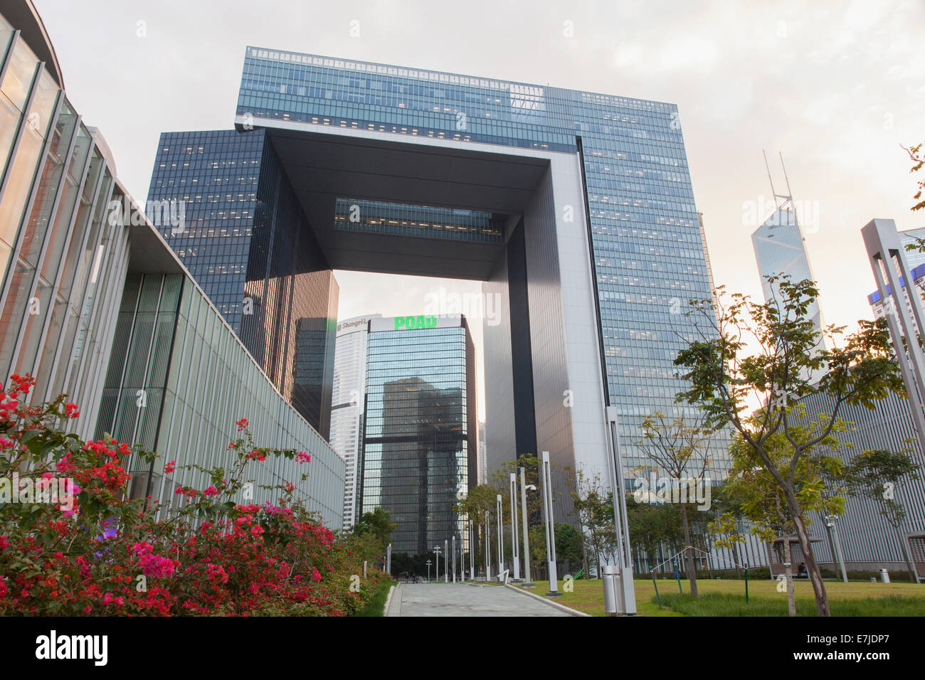 Asia, China, Hong Kong, Hongkong, Wanchai, Central Government Offices ...