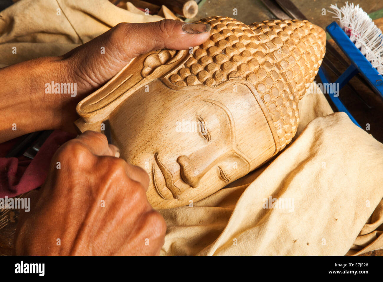 Asia, Cambodia, Siem Reap, Artisans Angkor, Artisan, Handicraft ...