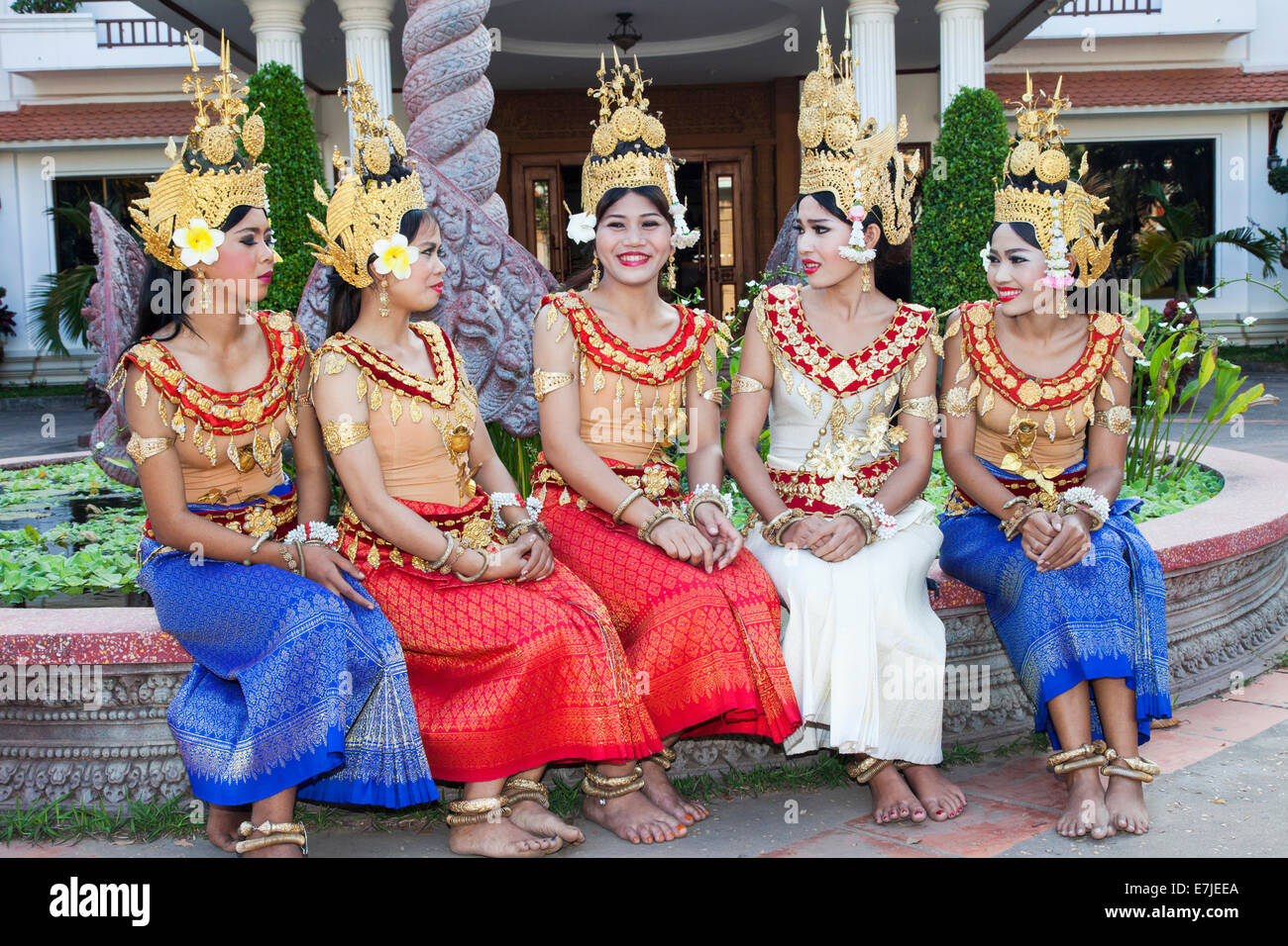 Asia, Cambodia, Siem Reap, Apsara, Apsara Dancer, Apsara Dancers, Dancer, Dancers, Costume ...