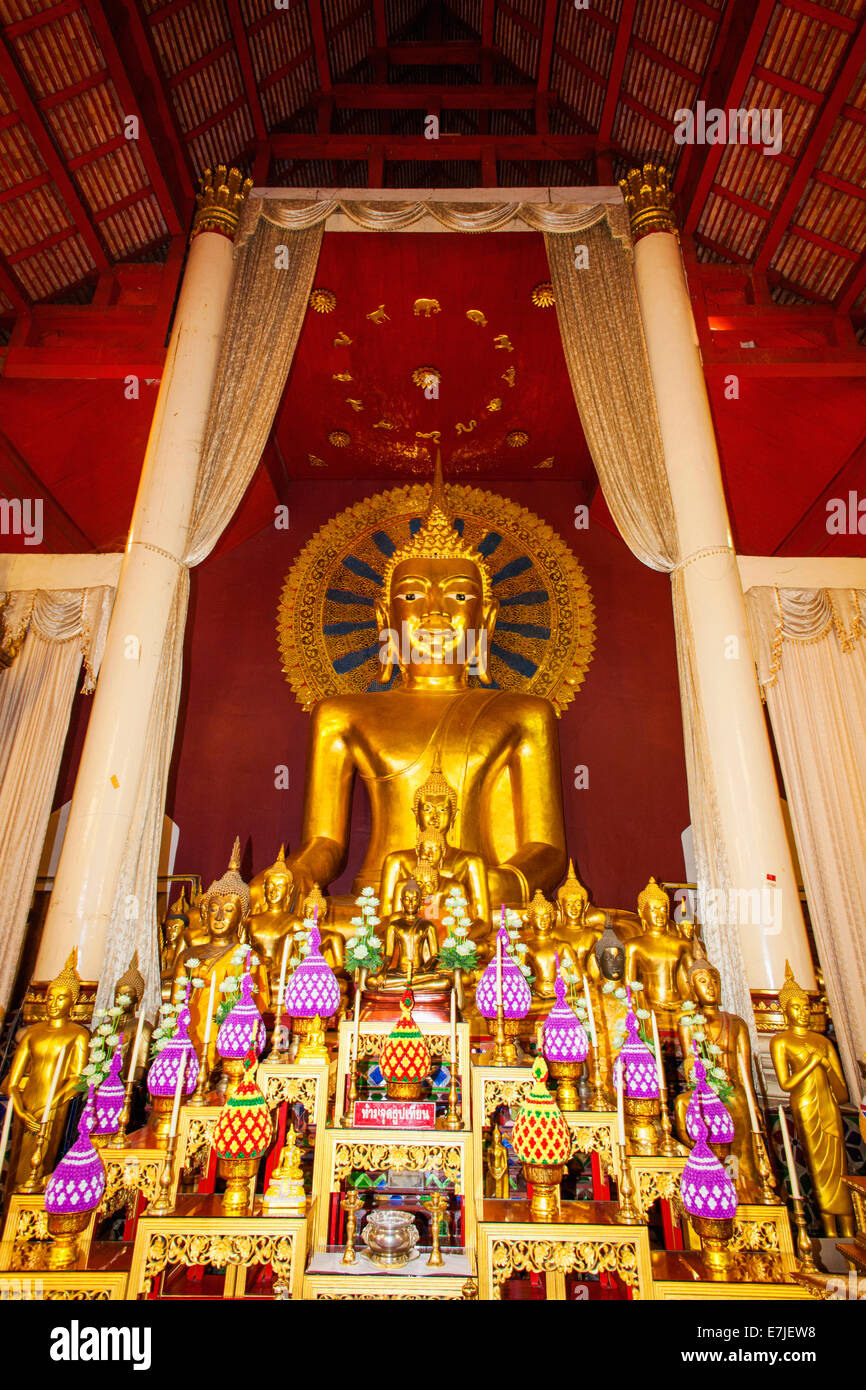 Asia, Thailand, Chiang Mai, Wat Phra Sing, Temple, Temples, Buddha ...