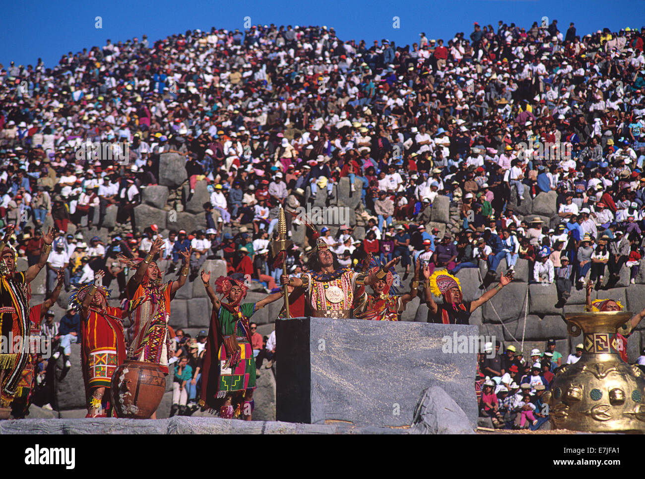 Inti Raymi, Incan, Cusco, Peru Stock Photo - Alamy
