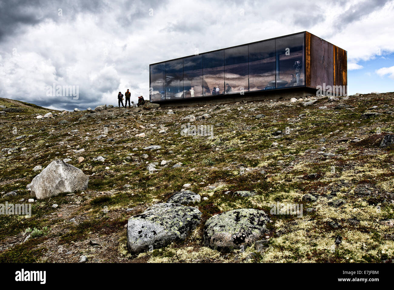 Architecture, Dovrefjell, Fjell, highland, timber house, hut, national ...