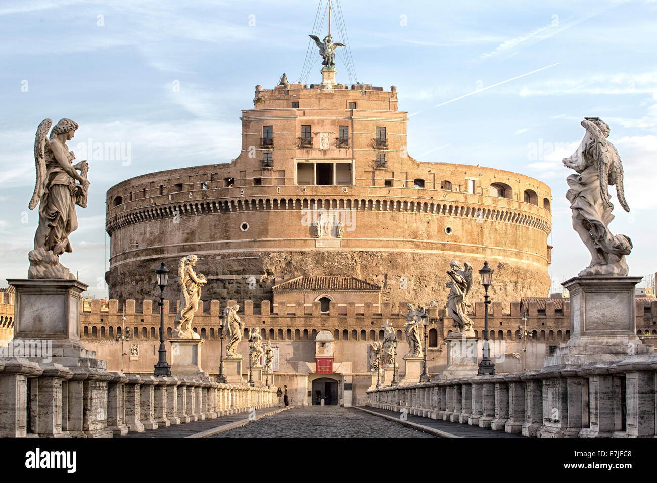 Castel San Angelo, angel's castle, castel sant'angelo, Hadrian, capital ...